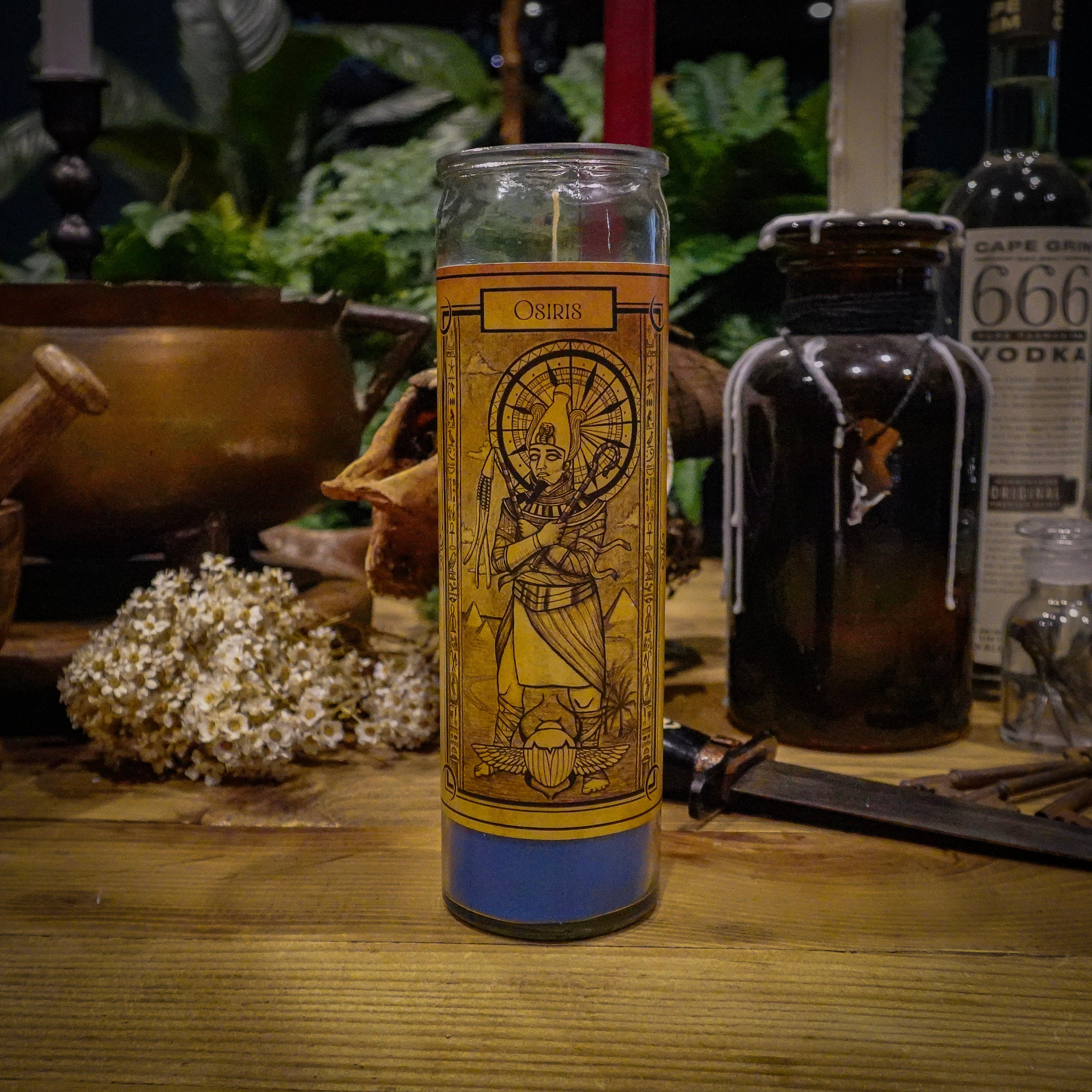 Osiris, Devotional Candle – Elfhame