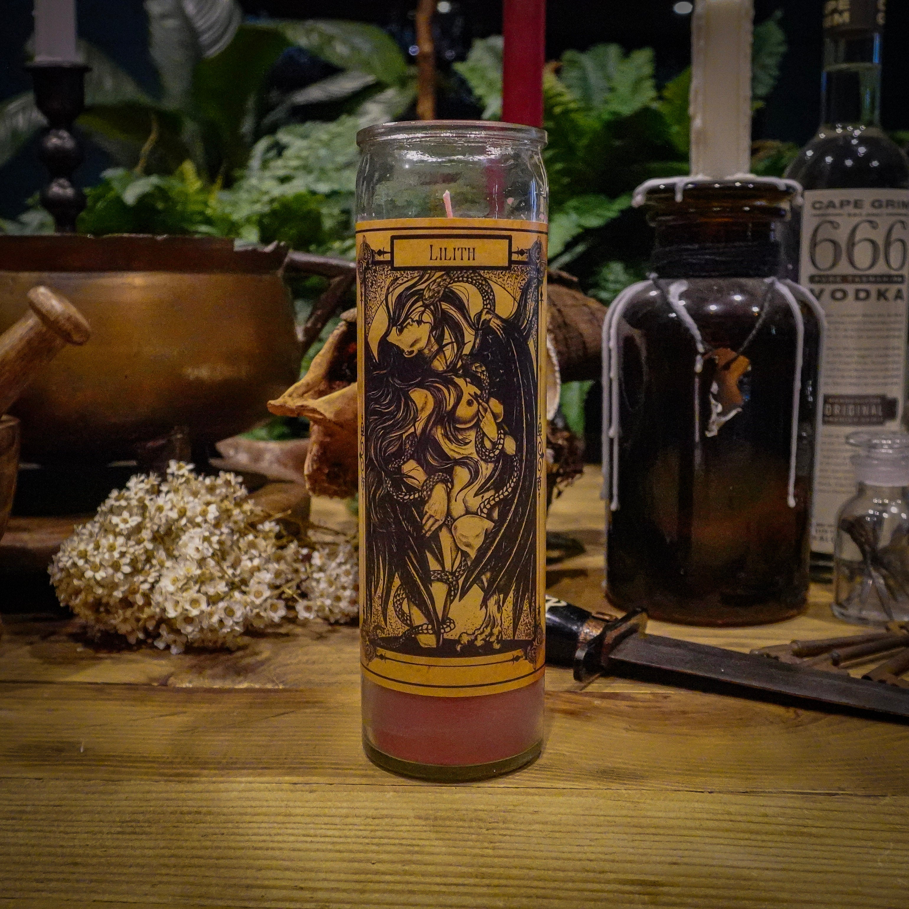 Lilith, Devotional Candle – Elfhame