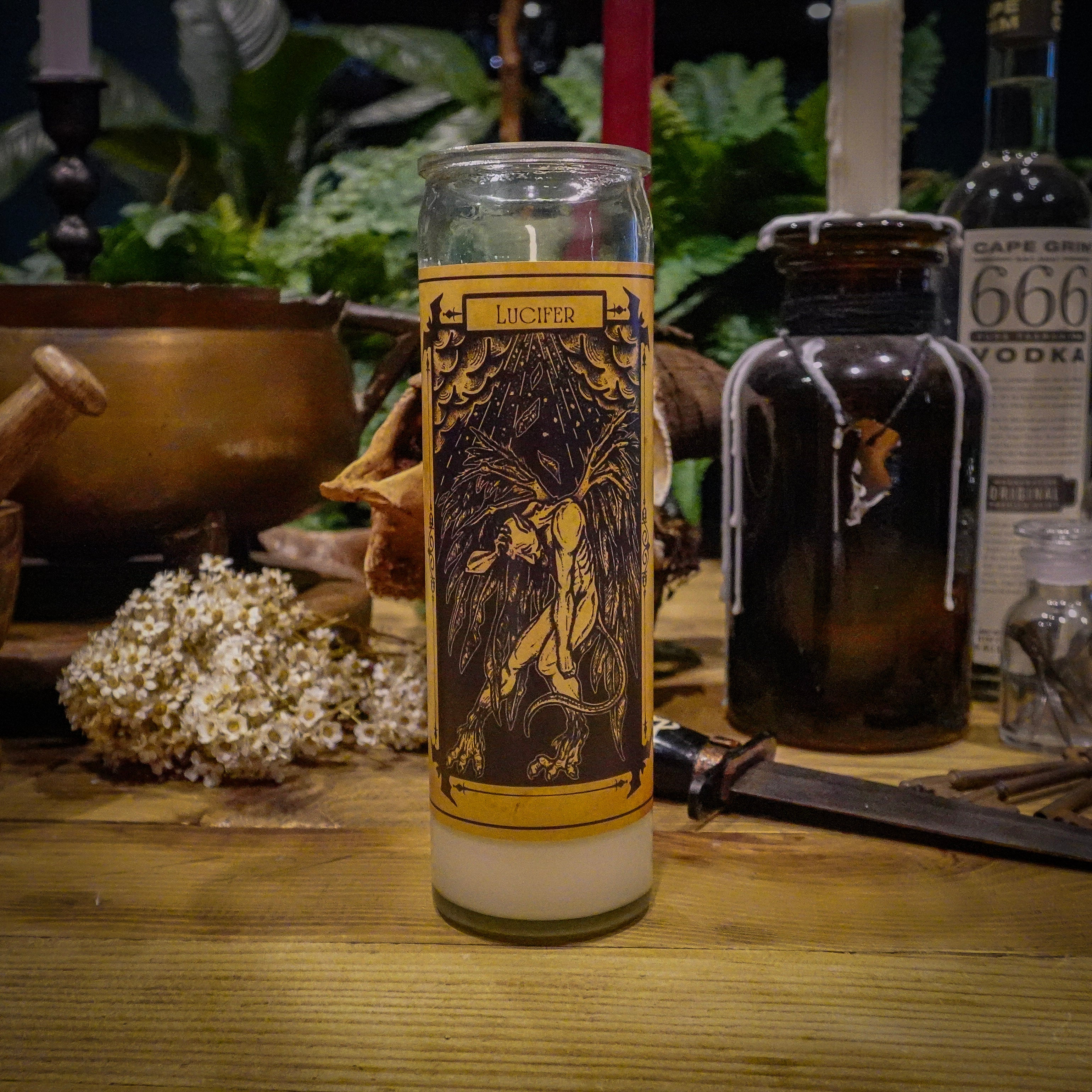 Lucifer, Devotional Candle – Elfhame