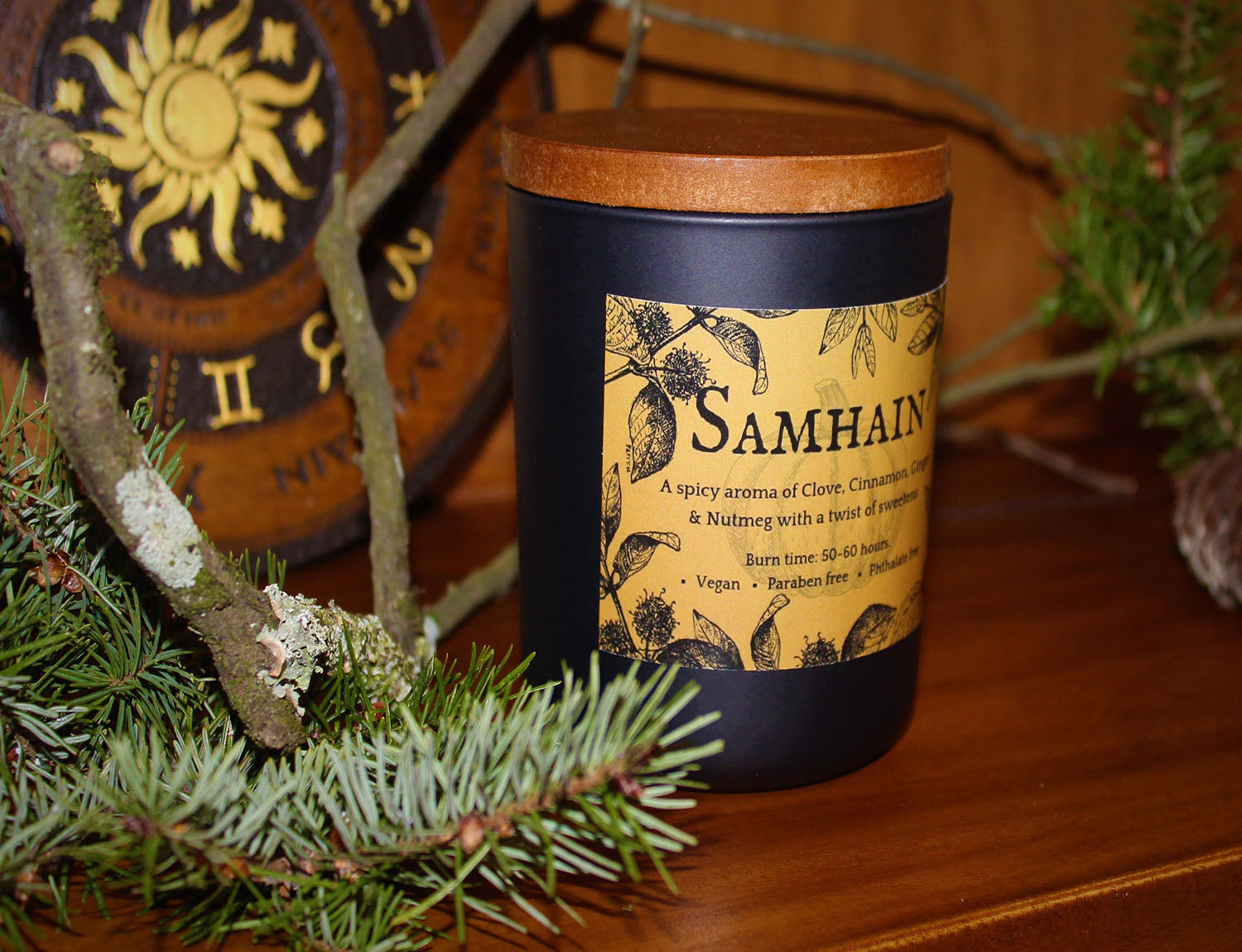 Samhain, Ritual Scent Candle – Elfhame