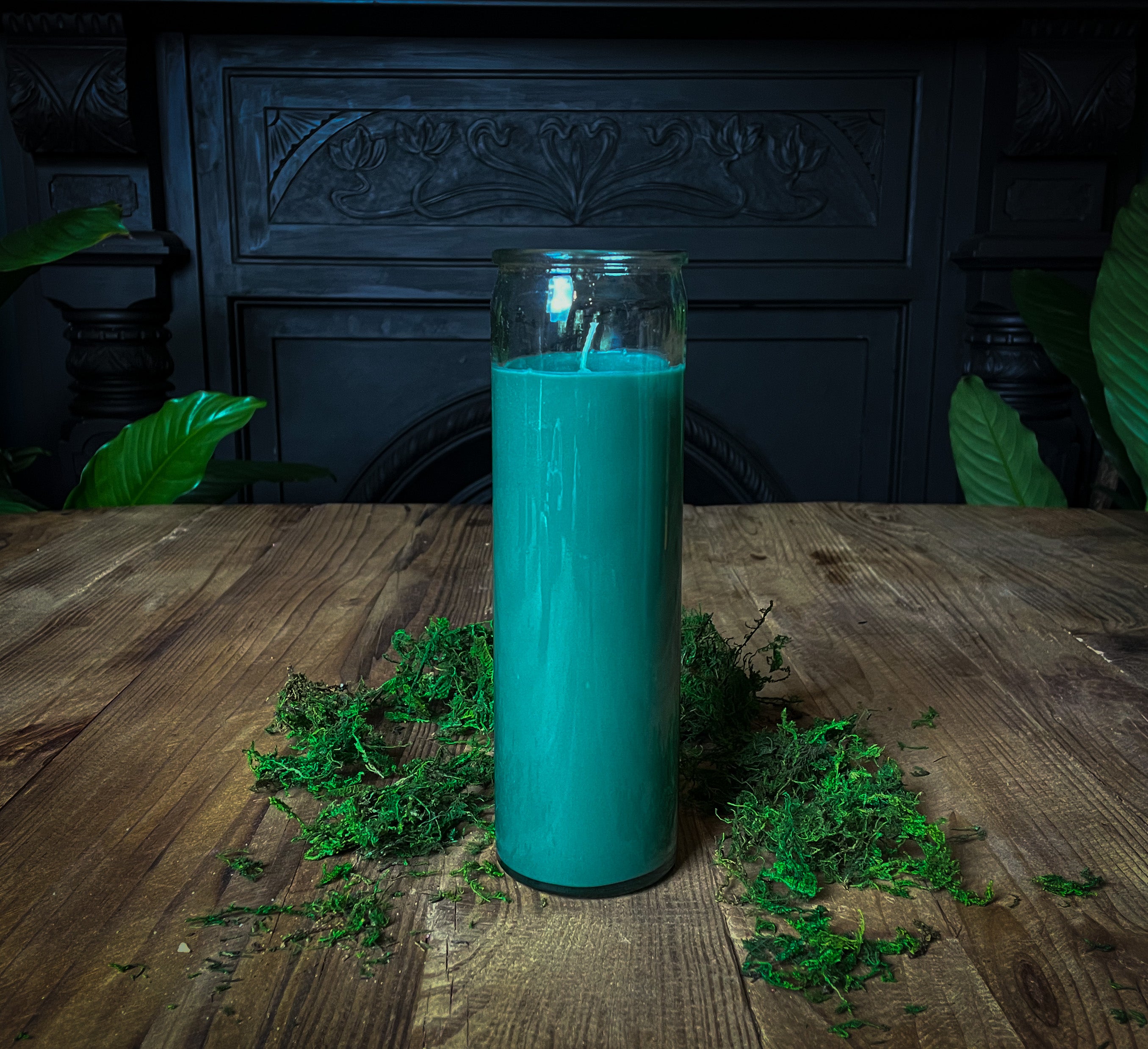 Plain Coloured Devotional Candle – Elfhame